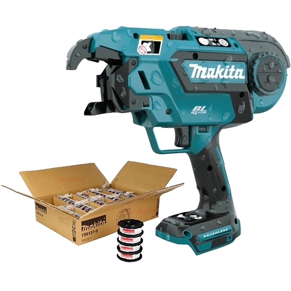 Makita DTR180ZK + 60 x 199137-9 - Masina de legat fier beton KIT10295